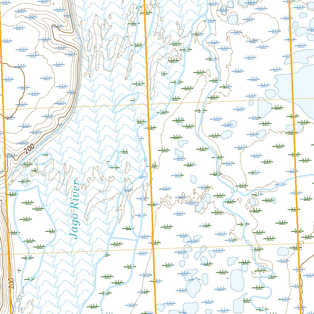 Demarcation Point D-4 NW, AK (2018, 25000-Scale) Map by United States ...