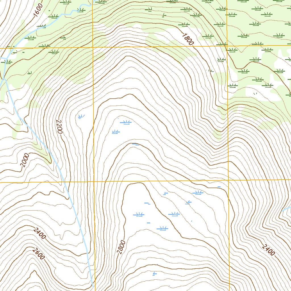 Hughes A-2 SE, AK (2016, 25000-Scale) Map by United States Geological ...