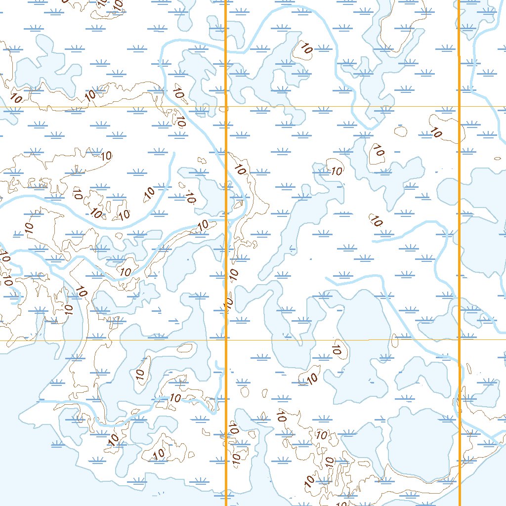 Hooper Bay A-1 SE, AK (2020, 25000-Scale) Map by United States ...