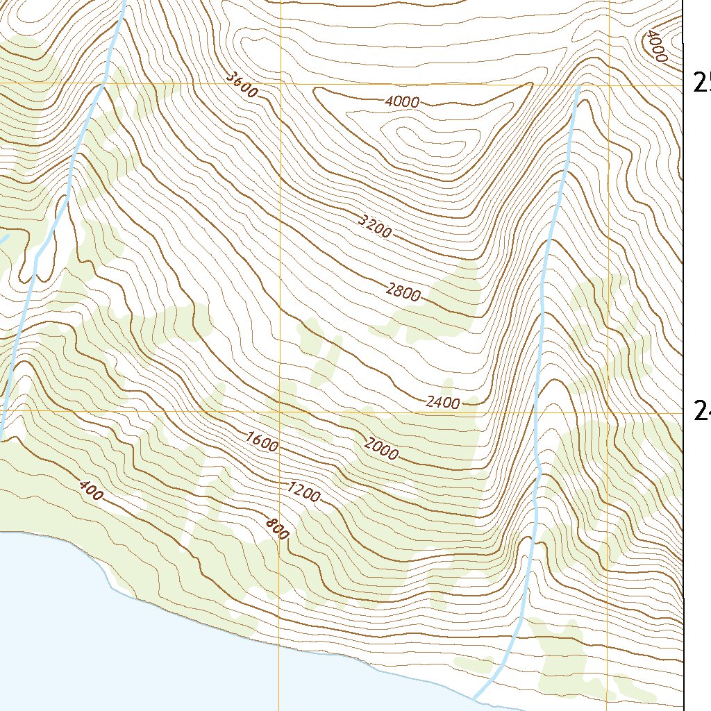 Juneau D-3 SE, AK (2017, 25000-Scale) Map by United States Geological ...