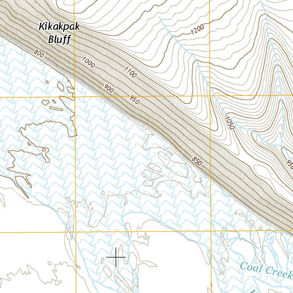 Killik River D-1 NW, AK (2016, 25000-Scale) Map by United States ...