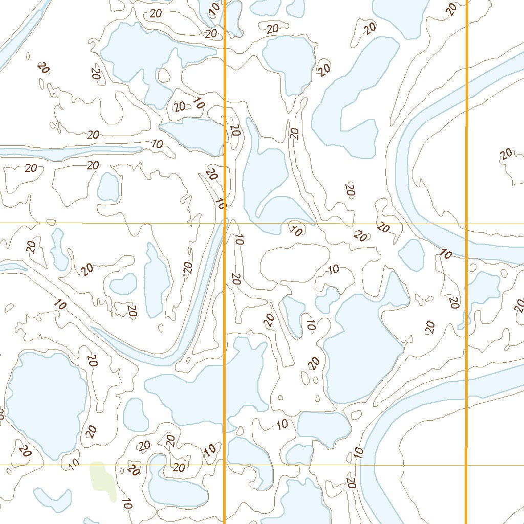 Marshall D-8 NW, AK (2020, 25000-Scale) Map by United States Geological ...