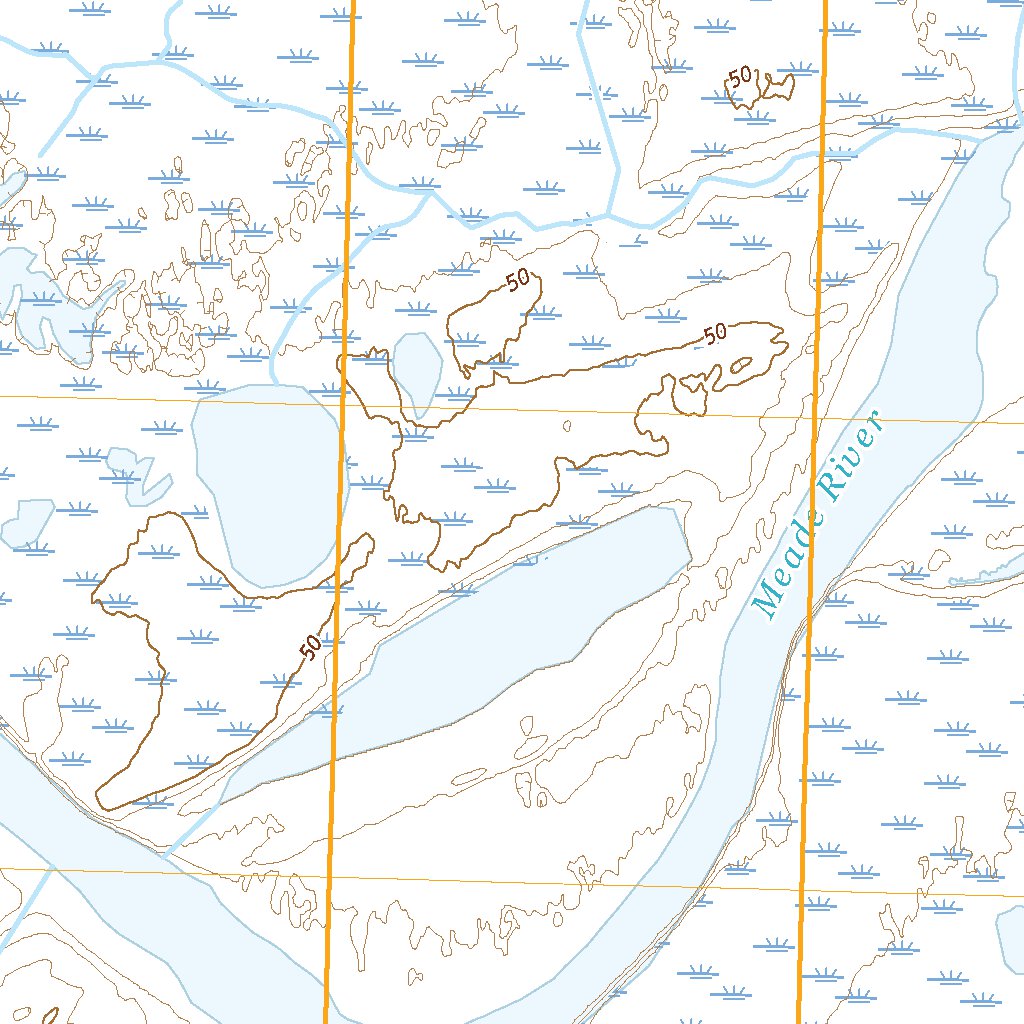 Meade River C-3 NE, AK (2020, 25000-Scale) Map by United States ...