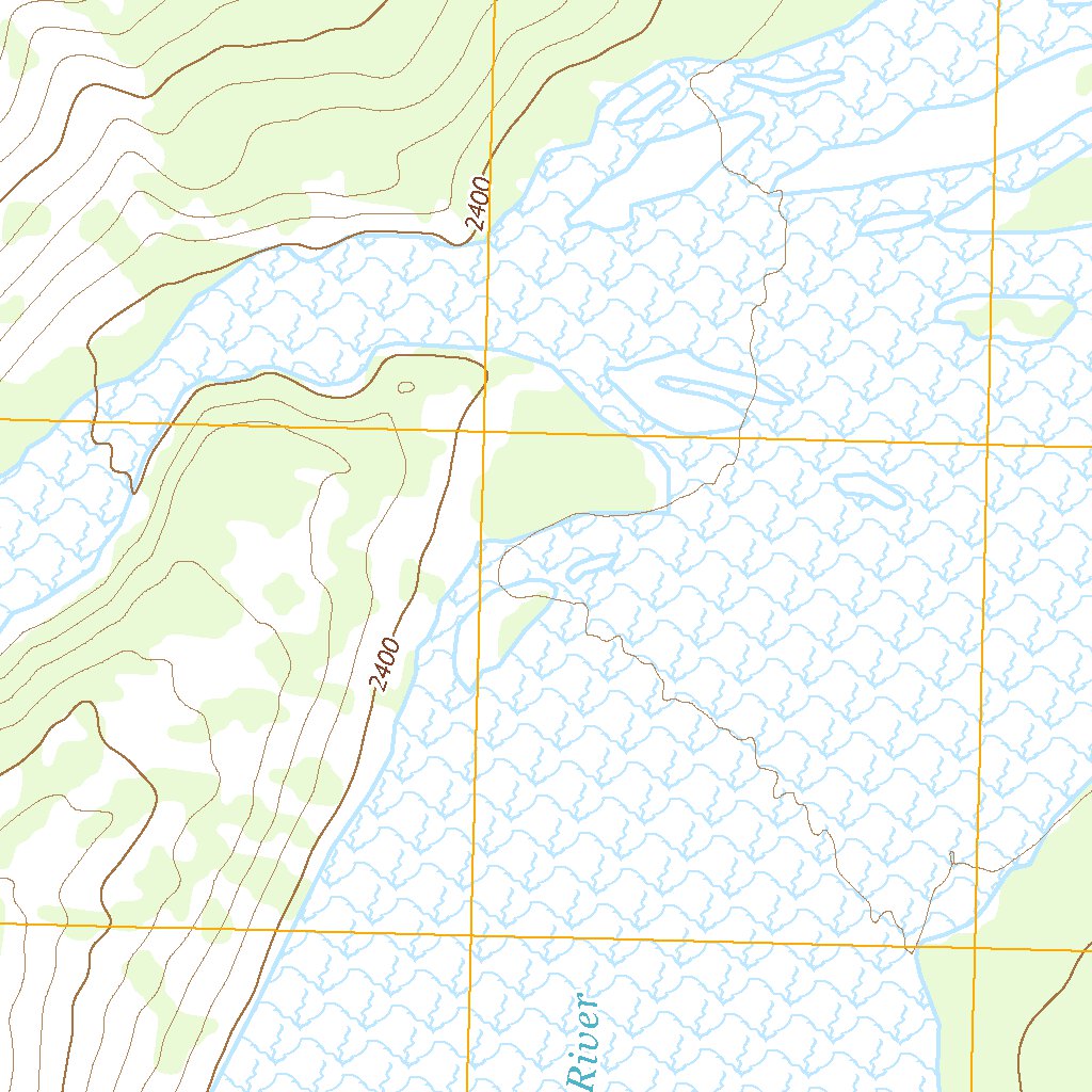 Mount Hayes C-3 NW, AK (2016, 25000-Scale) Map by United States ...
