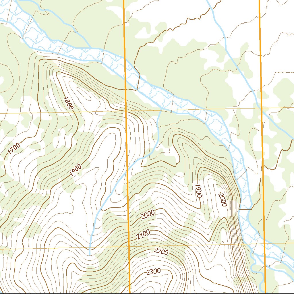 McGrath B-3 NW, AK (2019, 25000-Scale) Map by United States Geological ...
