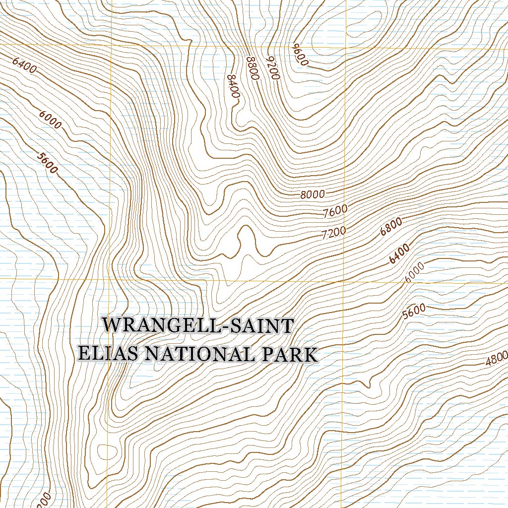 Mount Saint Elias B-7 SE, AK (2017, 25000-Scale) Map by United States ...