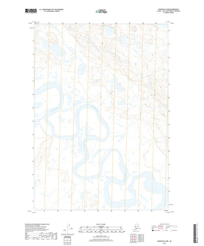 Ugashik B-4 NW, AK (2019, 25000-Scale) Map by United States Geological ...