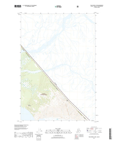 Taku River C-5 SW, AK (2017, 25000-Scale) Map by United States ...
