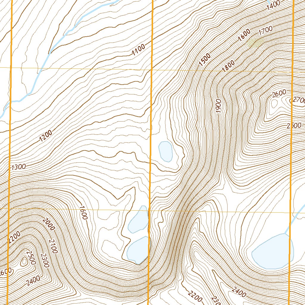 Taylor Mountains B-6 NE, AK (2019, 25000-Scale) Map by United States ...