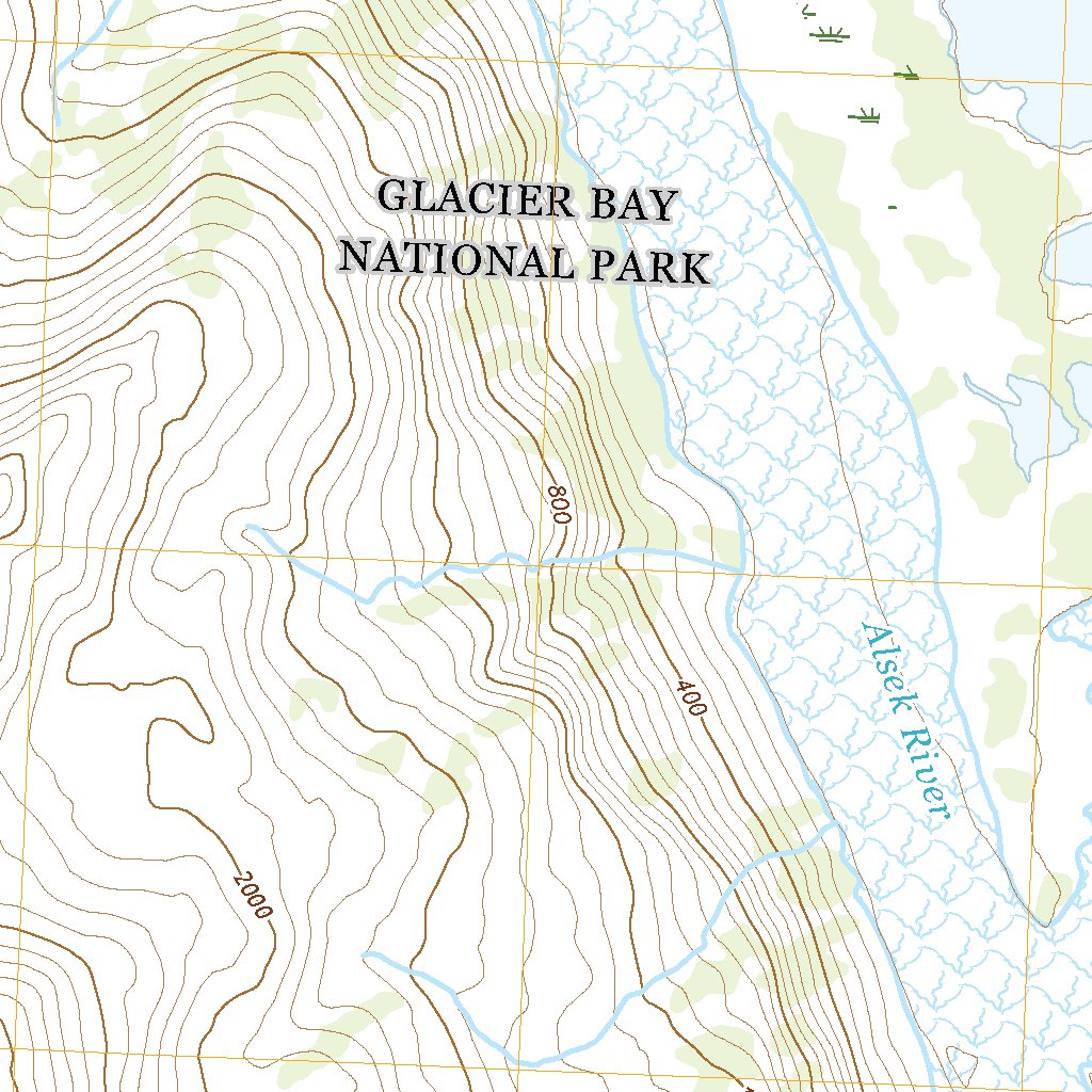 Yakutat A-1 NW, AK (2017, 25000-Scale) Map by United States Geological ...