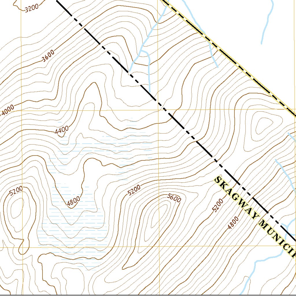 Skagway D-2 SE, AK (2017, 25000-Scale) Map by United States Geological ...