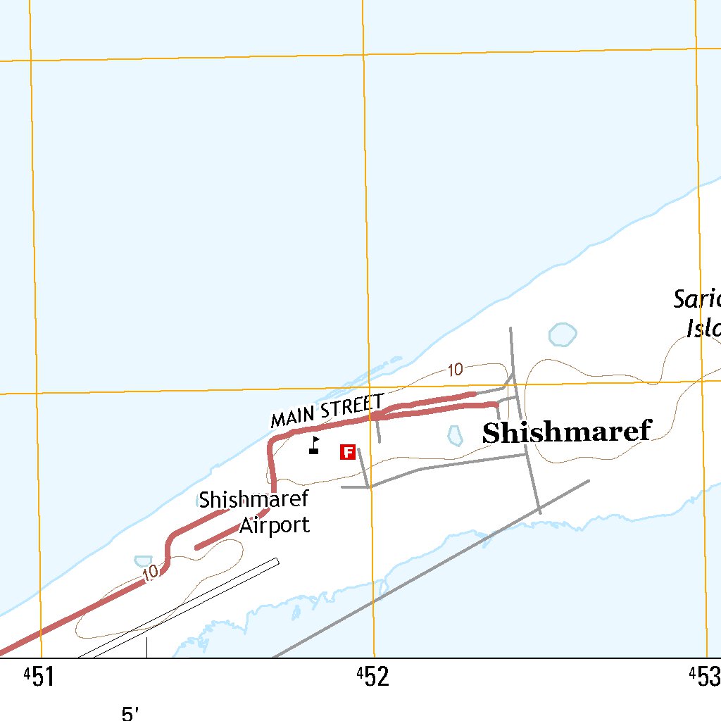 Shishmaref B-3 SE, AK (2014, 25000-Scale) Map by United States ...