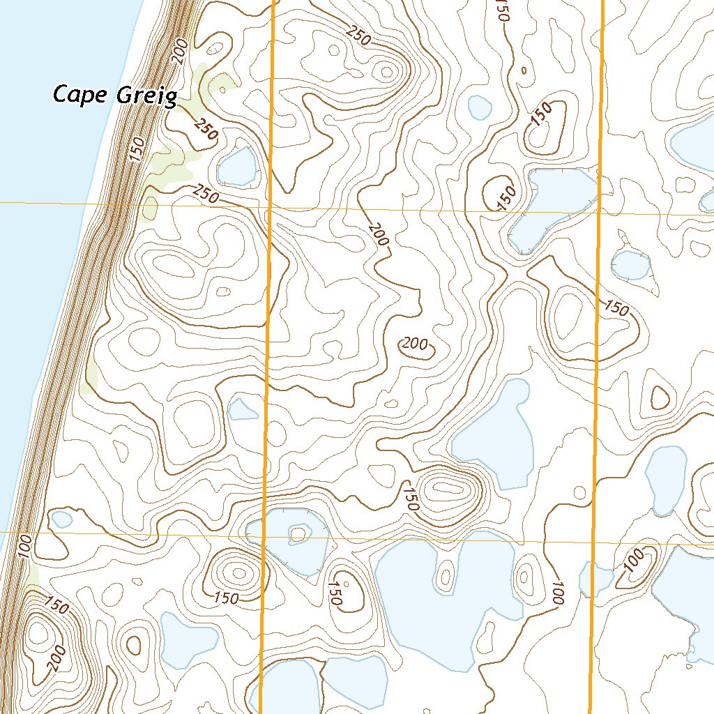 Ugashik C-6 NE, AK (2019, 25000-Scale) Map by United States Geological ...