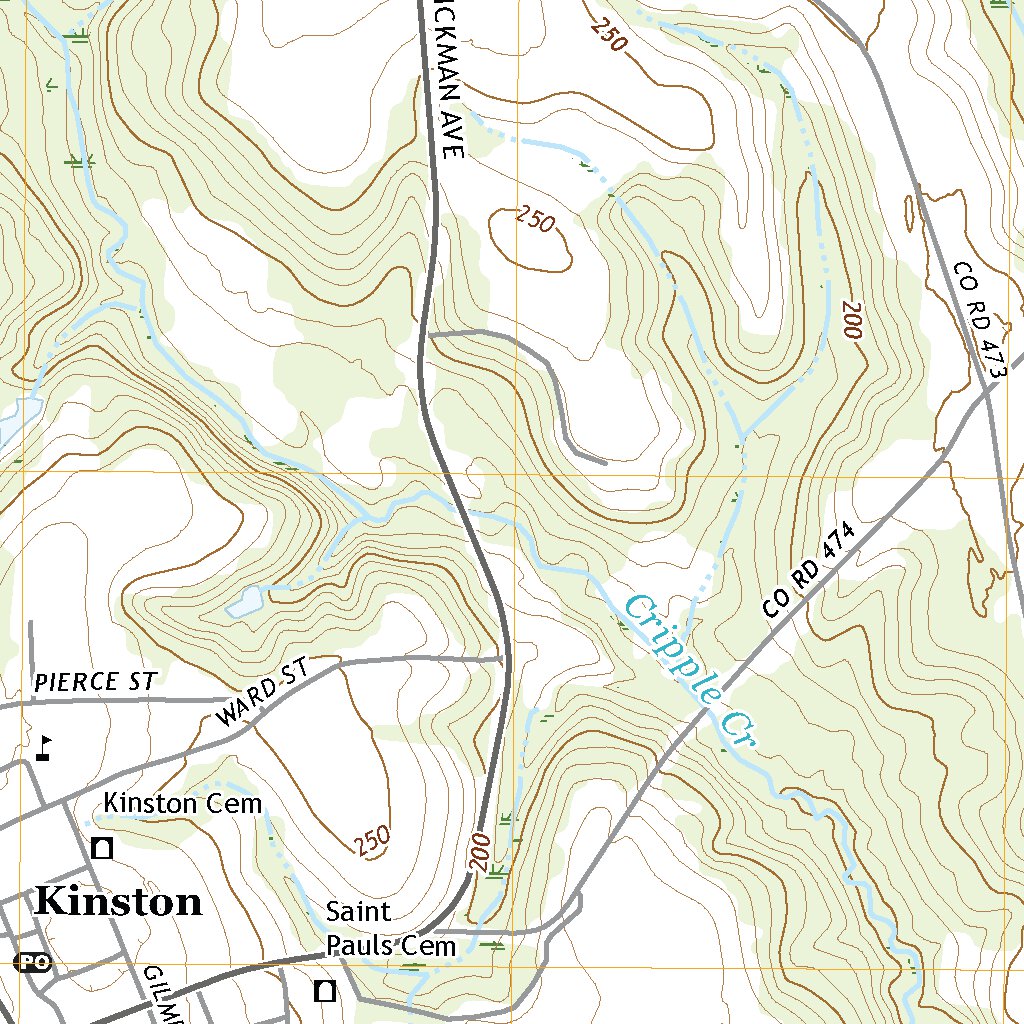 Kinston, AL (2020, 24000-Scale) Map by United States Geological Survey ...