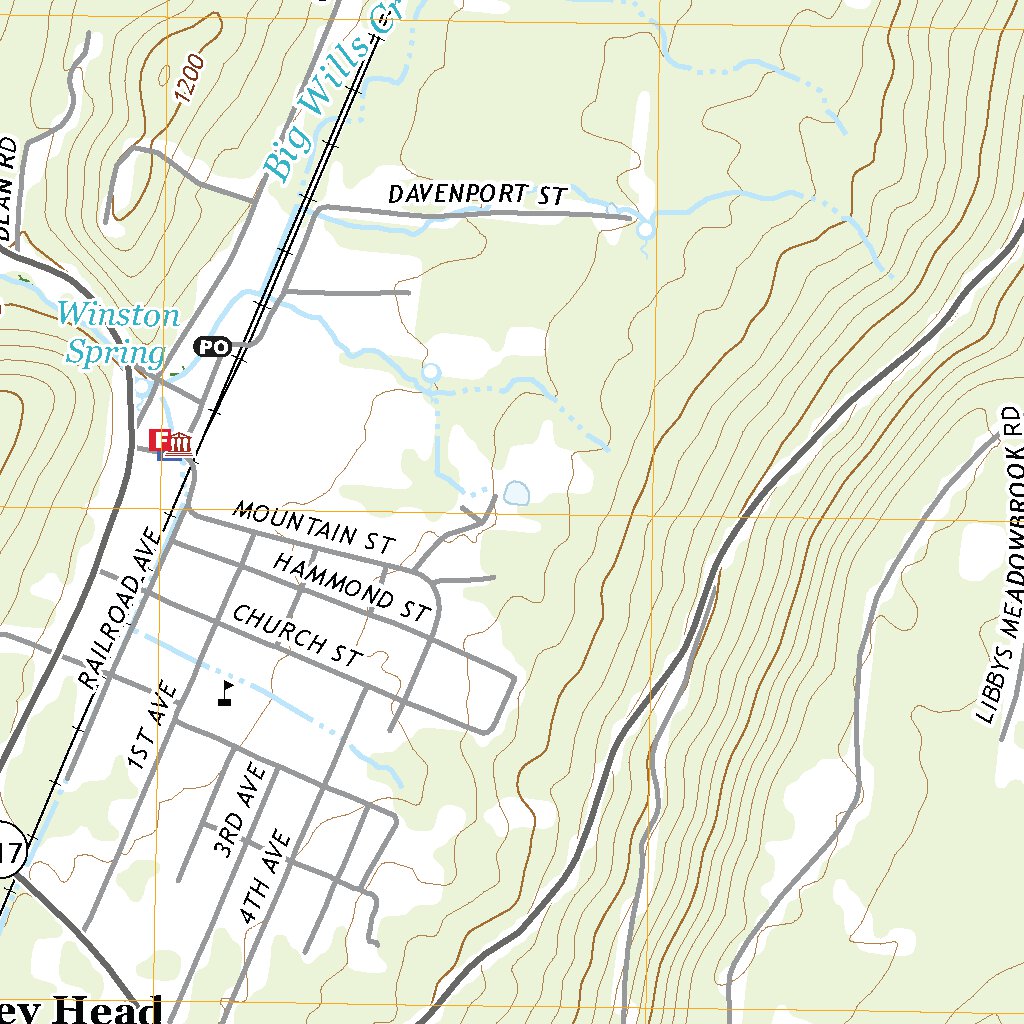 Valley Head, AL (2020, 24000-Scale) Map by United States Geological ...