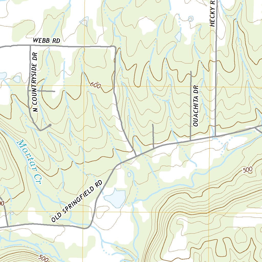 Barney, AR (2020, 24000-Scale) Map by United States Geological Survey ...