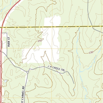 Kedron, AR (2020, 24000-Scale) Map by United States Geological Survey ...