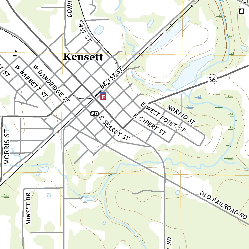 Kensett, AR (2020, 24000-Scale) Map by United States Geological Survey ...