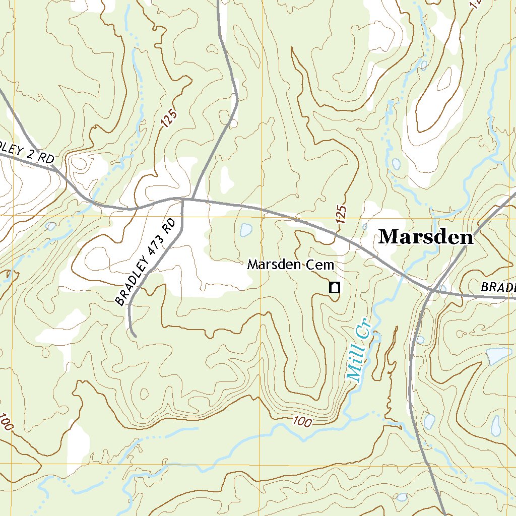 Marsden, AR (2020, 24000-Scale) Map by United States Geological Survey ...