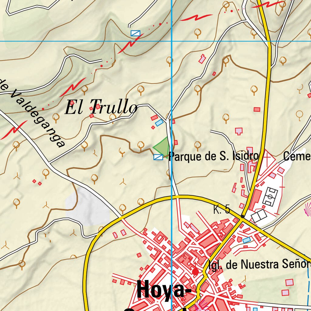 Hoya-Gonzalo (0791-2) Map by Instituto Geografico Nacional de Espana ...