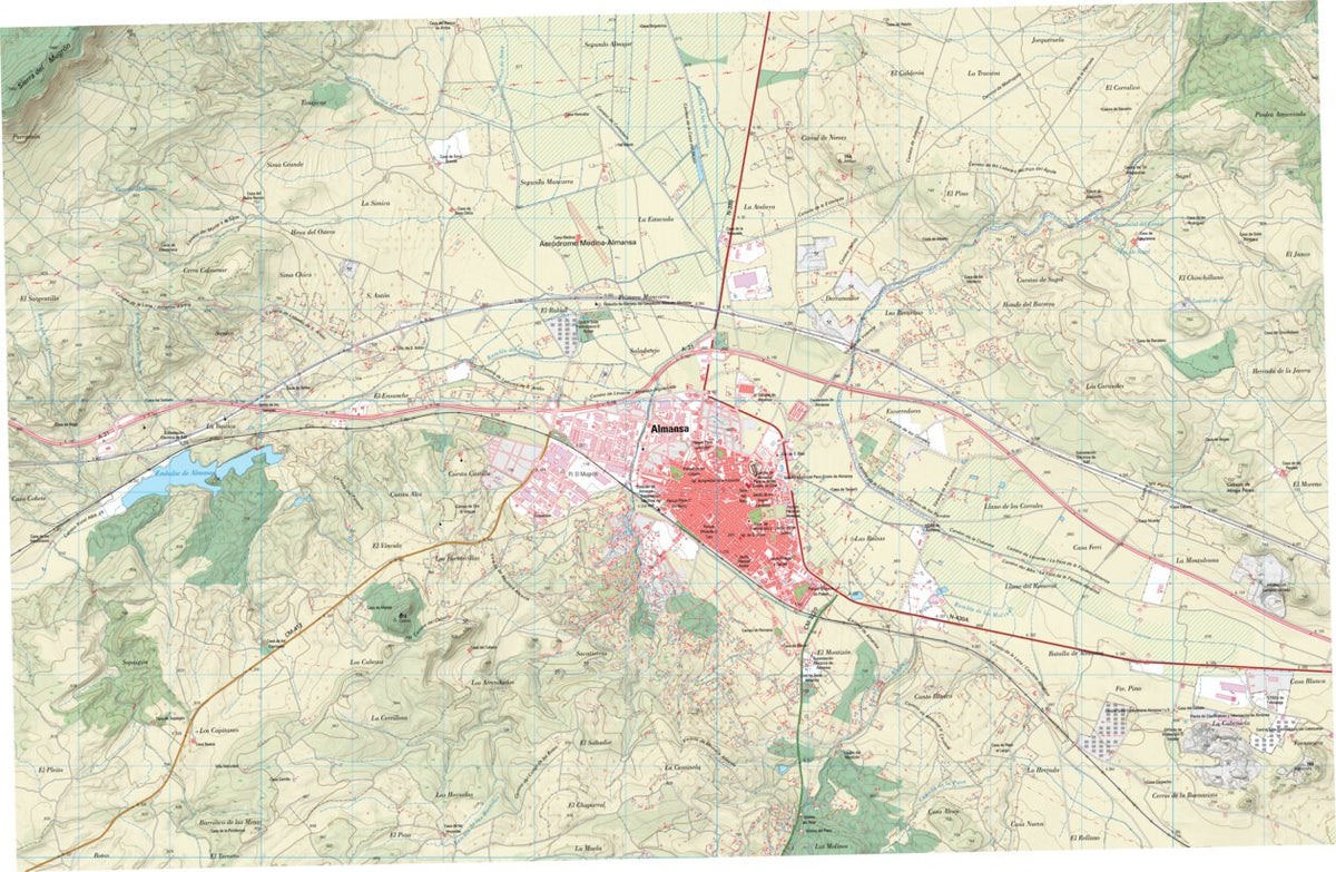 Almansa (0793-3) Map by Instituto Geografico Nacional de Espana ...