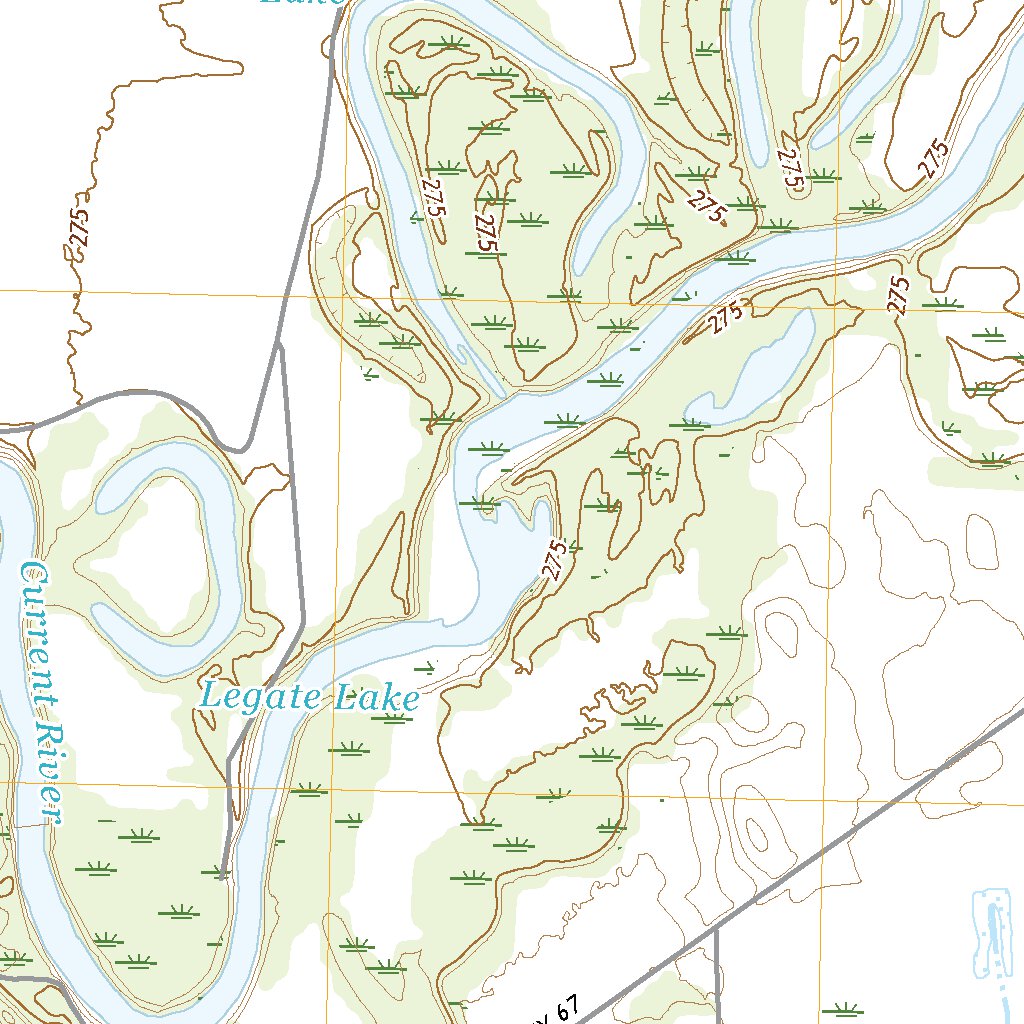 Reyno, AR (2020, 24000-Scale) Map by United States Geological Survey ...