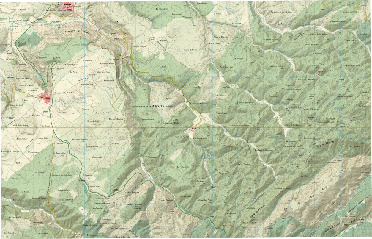 Alcaraz (0841-1) Map by Instituto Geografico Nacional de Espana ...