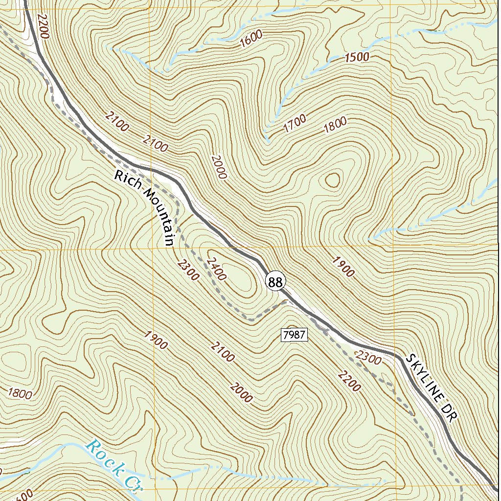 Rich Mountain, AR (2020, 24000-Scale) Map by United States Geological ...