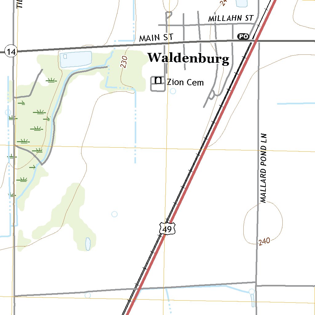 Weiner, AR (2020, 24000-Scale) Map by United States Geological Survey ...