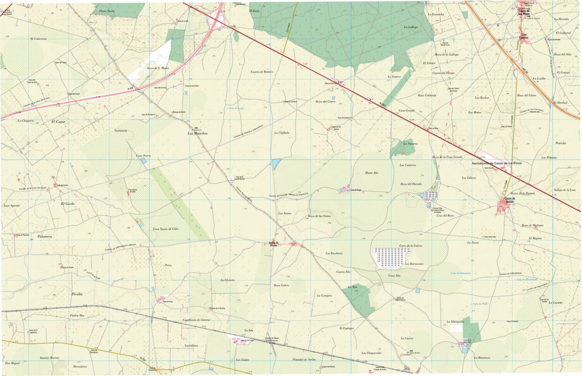 Casas de Roldán (0741-1) Map by Instituto Geografico Nacional de Espana ...