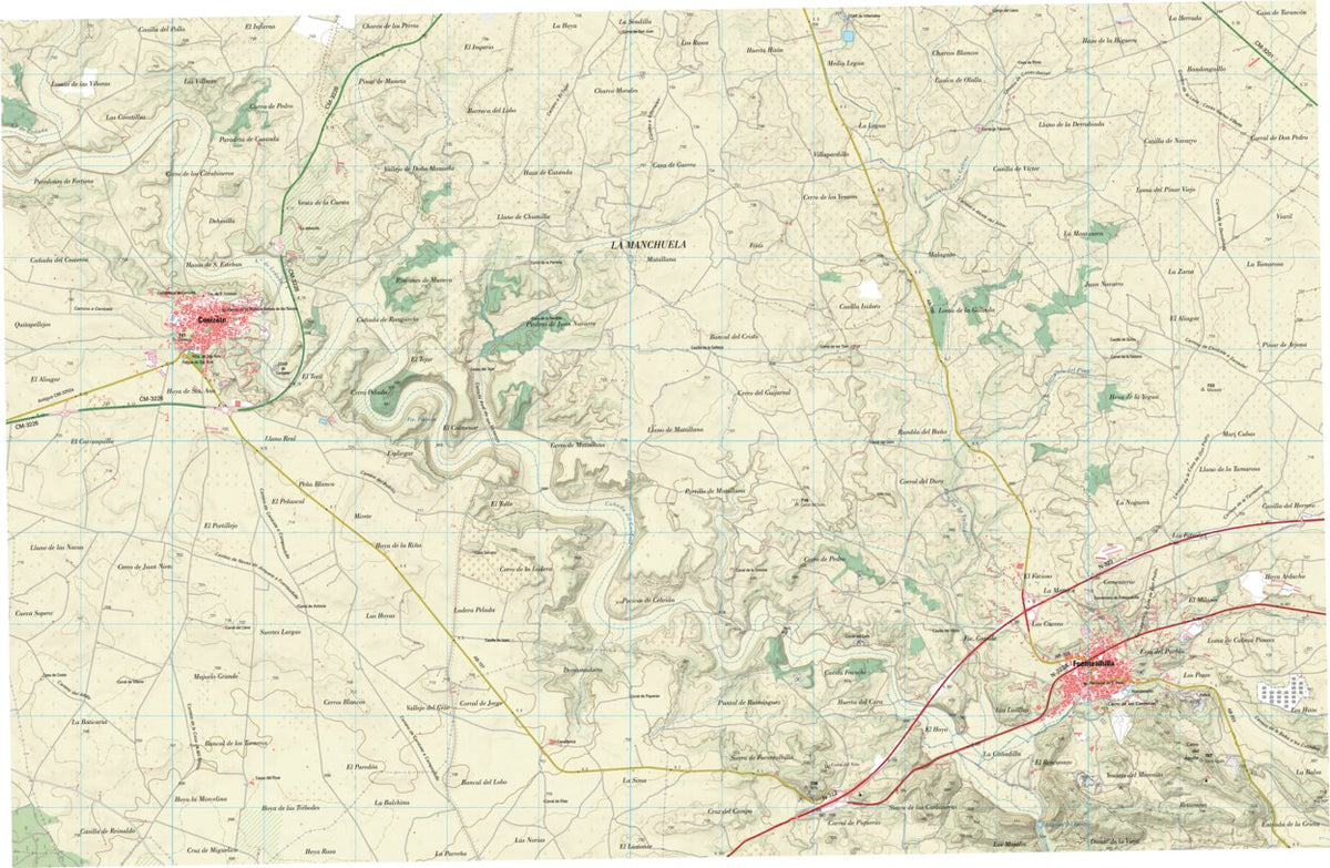 Fuentealbilla (0743-2) Map by Instituto Geografico Nacional de Espana ...
