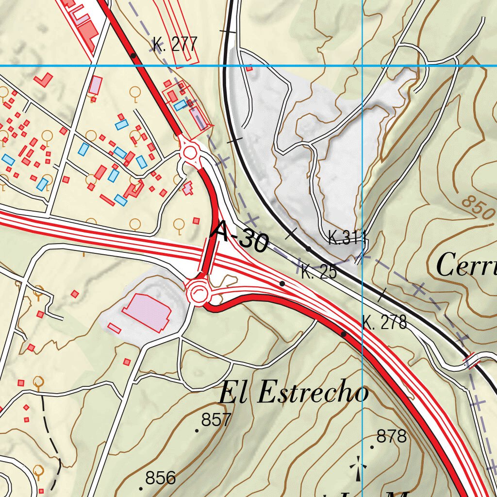 Pozo Cañada (0817-1) Map by Instituto Geografico Nacional de Espana ...
