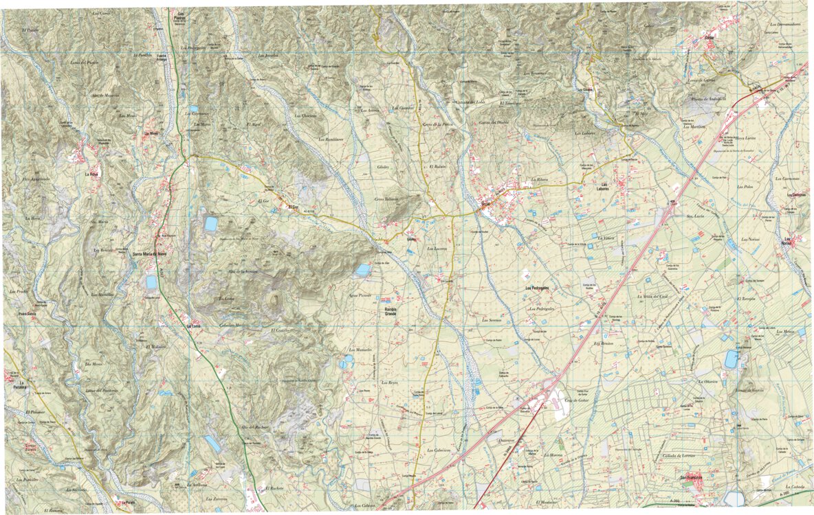 Urcal (0996-2) Map by Instituto Geografico Nacional de Espana | Avenza Maps
