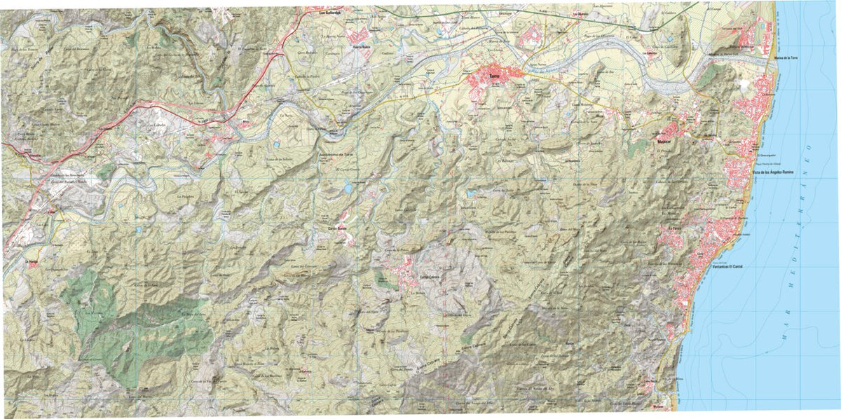 Turre (1031-2) Map by Instituto Geografico Nacional de Espana | Avenza Maps