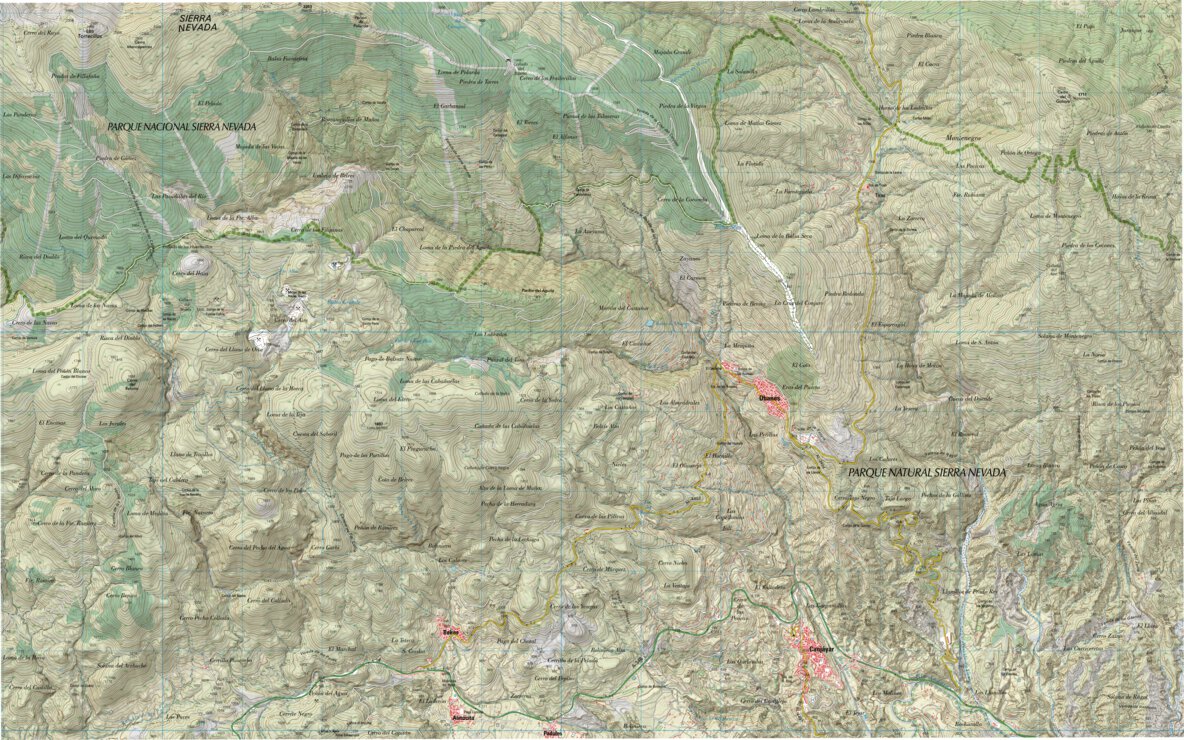 Canjáyar (1029-3) Map by Instituto Geografico Nacional de Espana ...
