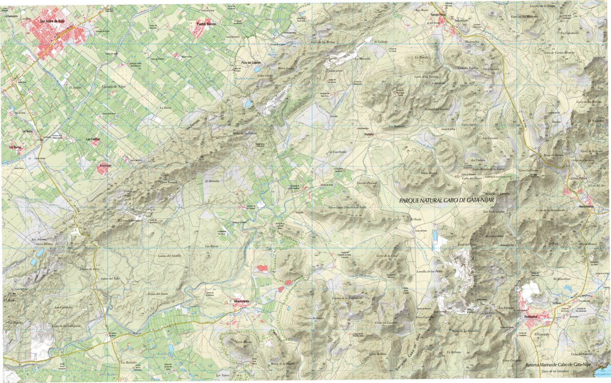 San Isidro de Níjar (1046-3) Map by Instituto Geografico Nacional de ...