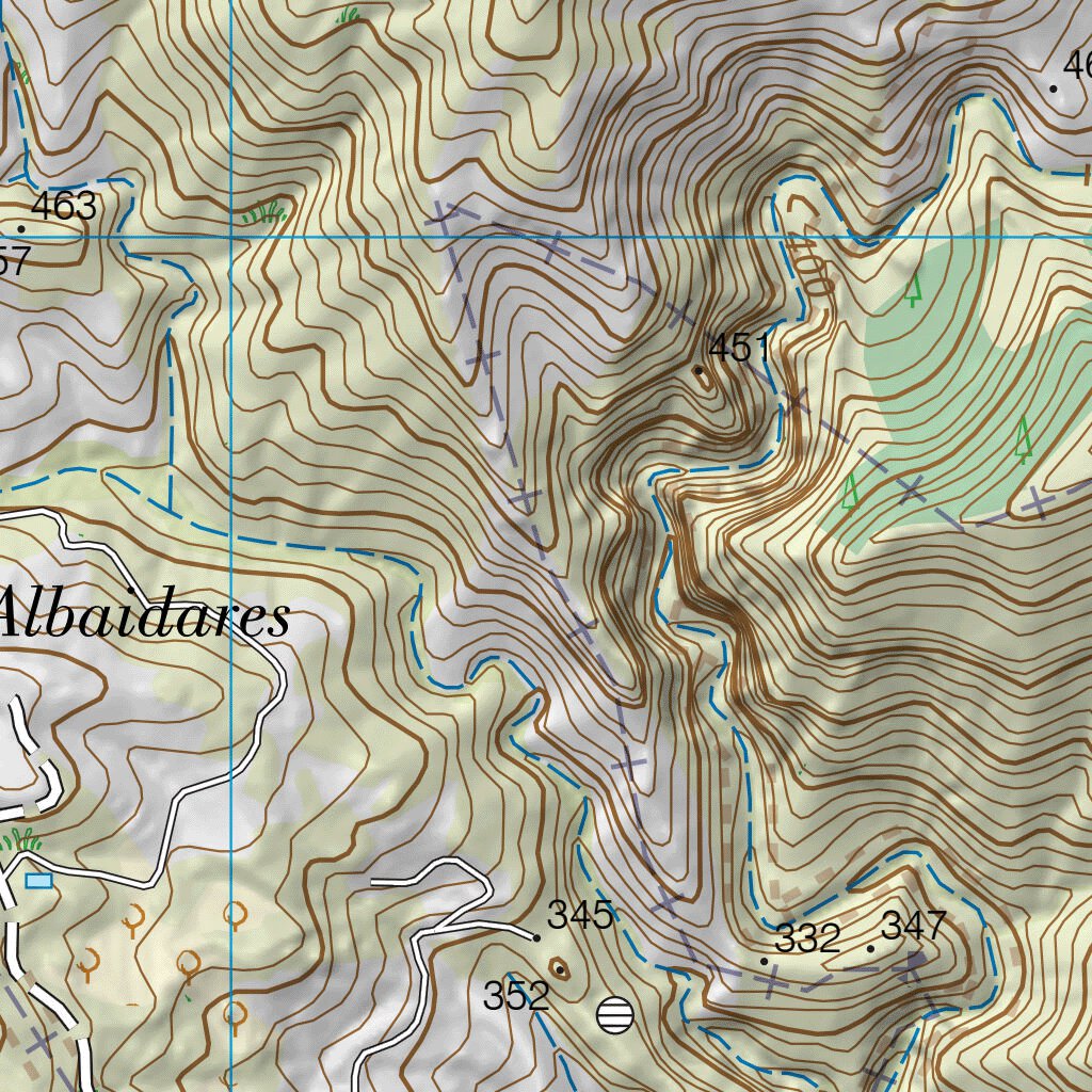 Félix (1044-4) Map by Instituto Geografico Nacional de Espana | Avenza Maps