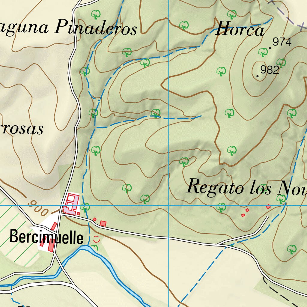 Narros del Castillo (0480-3) Map by Instituto Geografico Nacional de ...