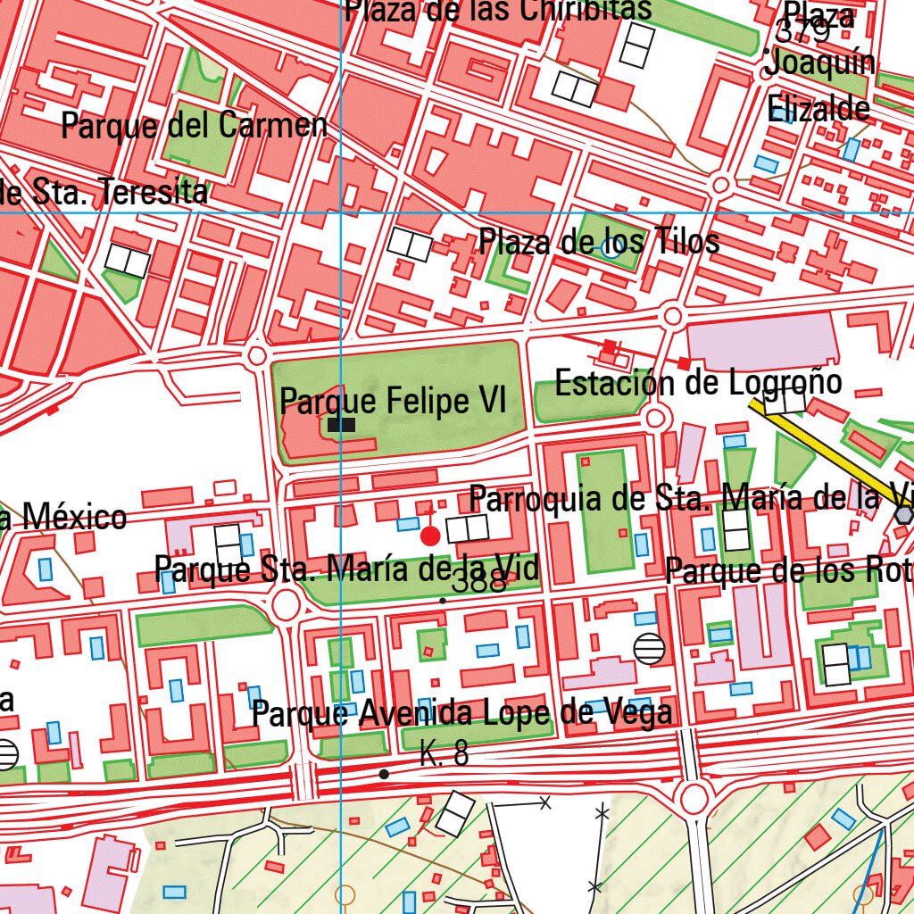 Logroño (0204-1) Map by Instituto Geografico Nacional de Espana ...