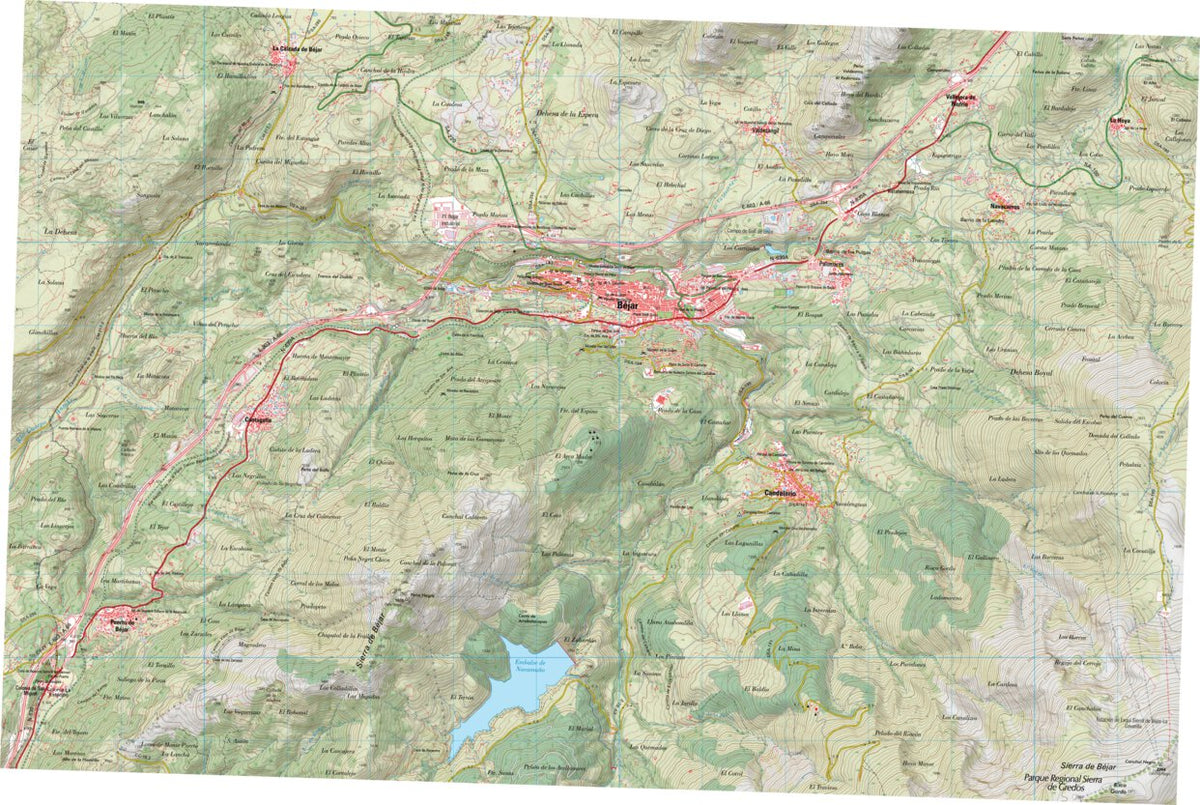 Béjar (0553-3) Map by Instituto Geografico Nacional de Espana | Avenza Maps