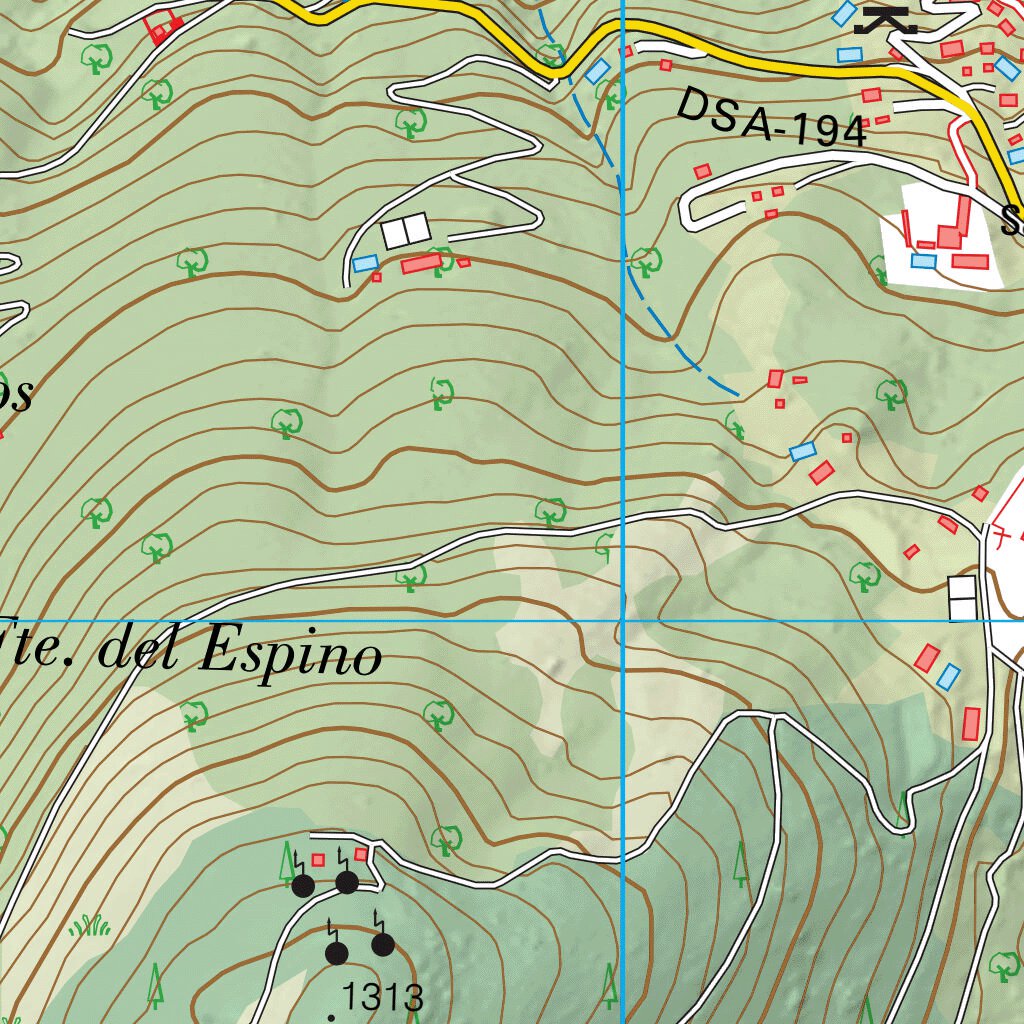 Béjar (0553-3) Map by Instituto Geografico Nacional de Espana | Avenza Maps