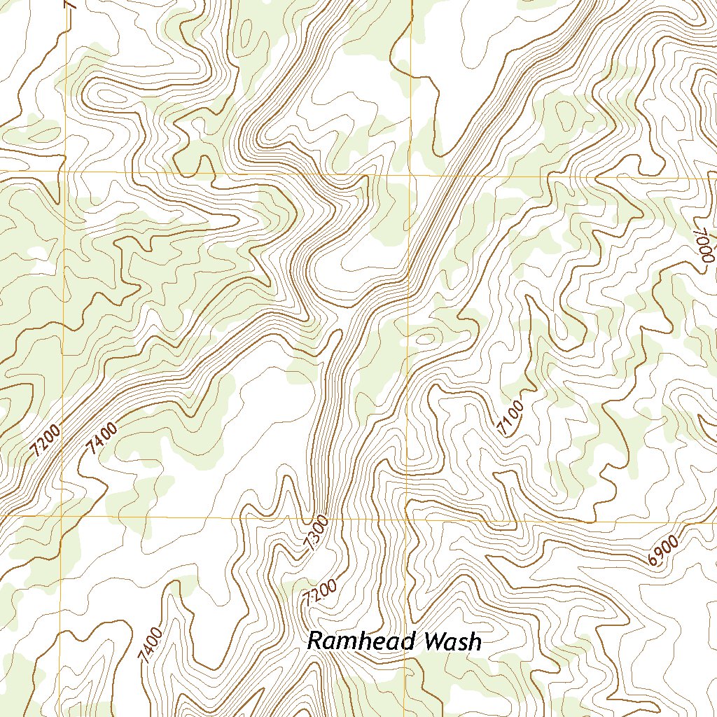 Blue Gap, AZ (2018, 24000-Scale) Map by United States Geological Survey ...