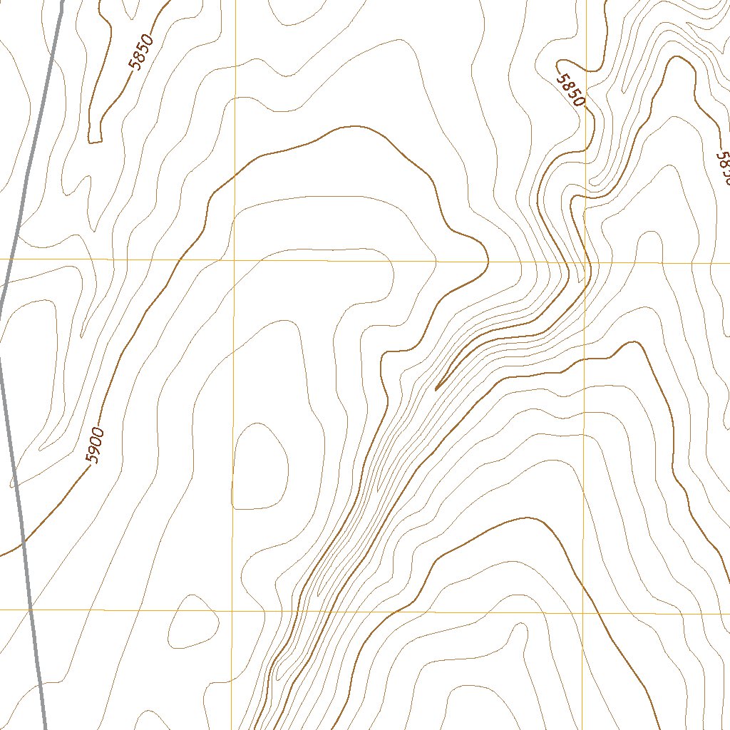Dry Lake NE, AZ (2018, 24000-Scale) Map by United States Geological ...