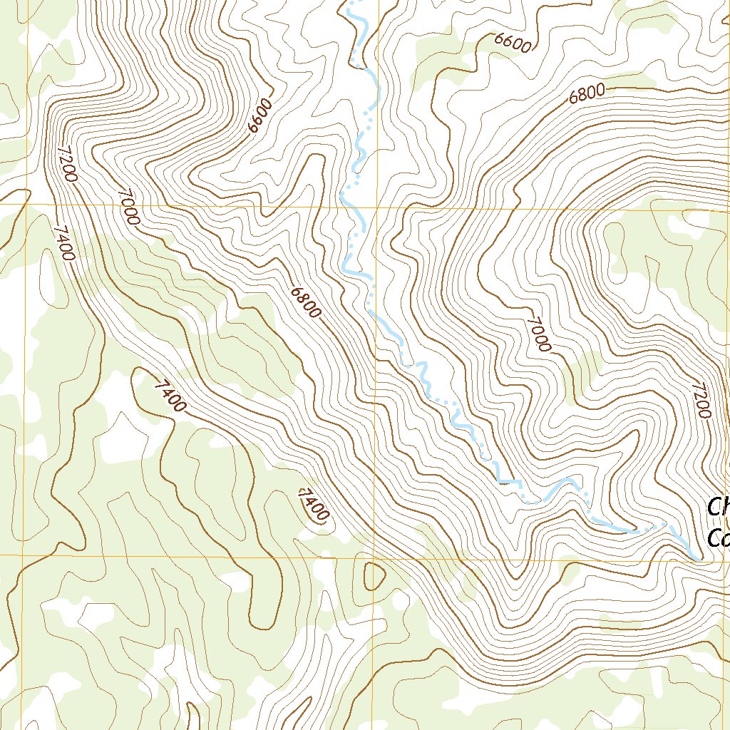 Chilchinbito Canyon, AZ (2018, 24000-Scale) Map by United States ...