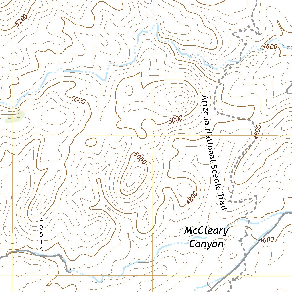 Empire Ranch, AZ (2018, 24000-Scale) Map by United States Geological ...