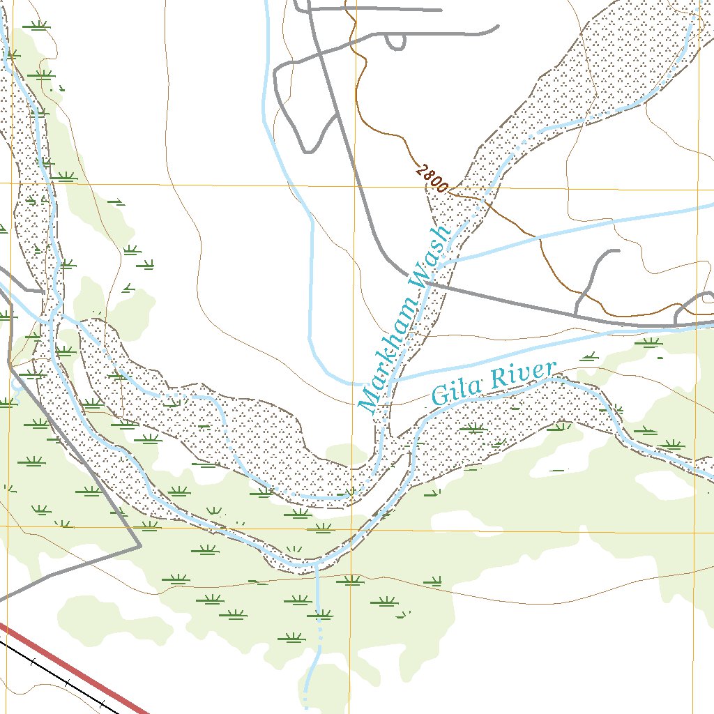 Eden, AZ (2018, 24000-Scale) Map by United States Geological Survey ...