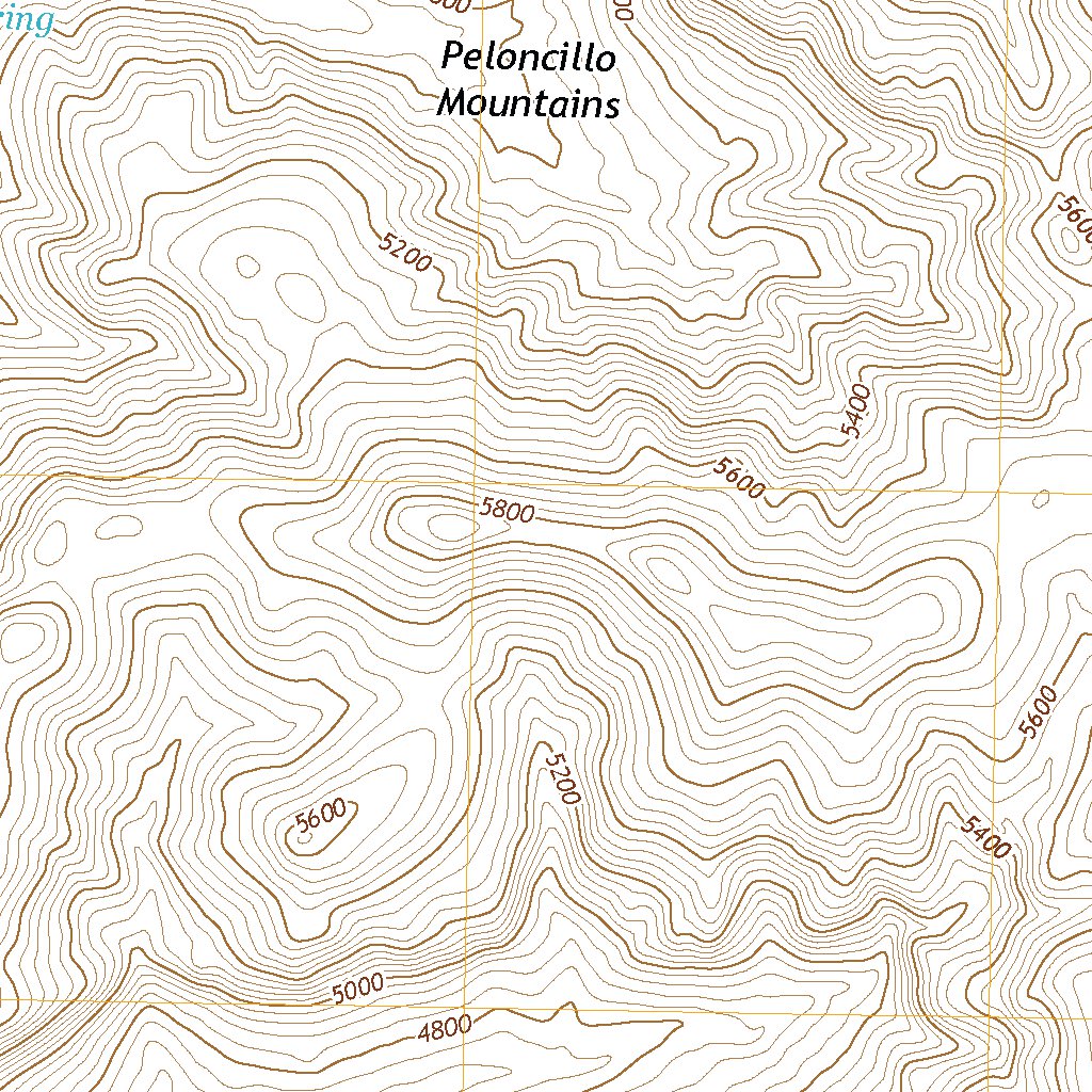 Engine Mountain, AZ (2018, 24000-Scale) Map by United States Geological ...
