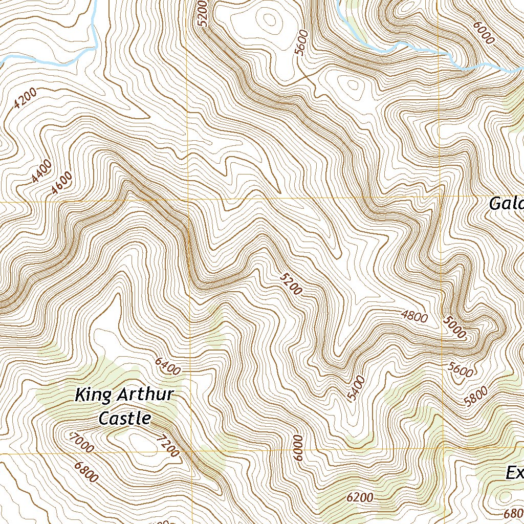 King Arthur Castle, AZ (2018, 24000-Scale) Map by United States ...
