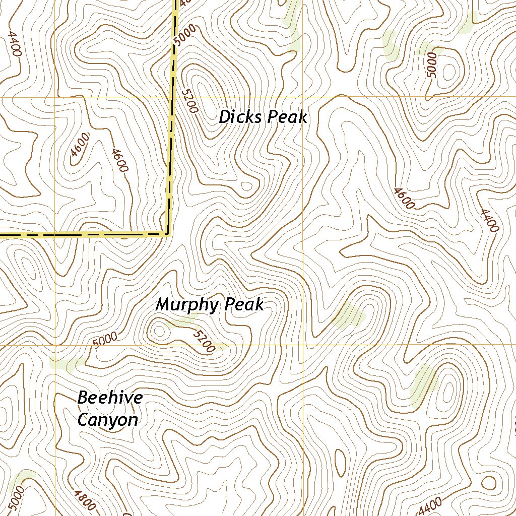 Murphy Peak, AZ (2018, 24000-Scale) Map by United States Geological ...