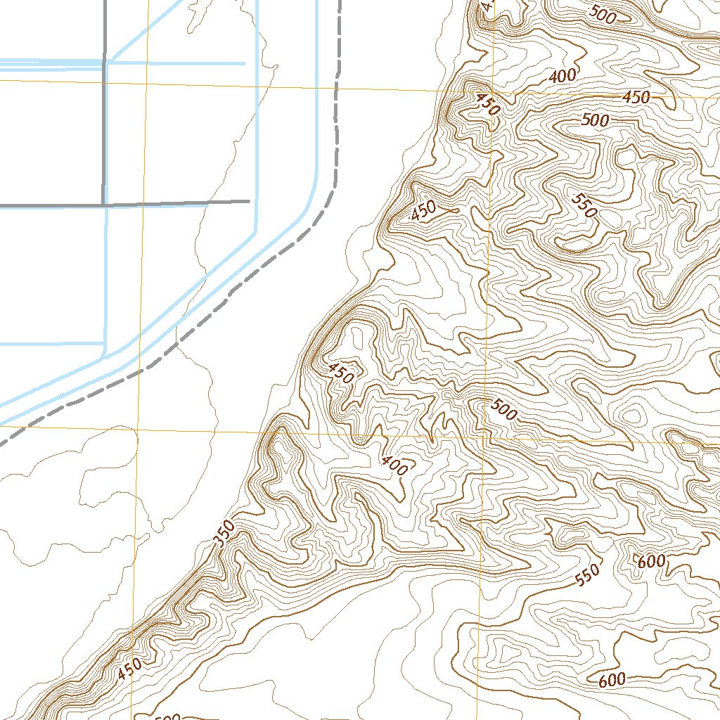Poston, AZ (2018, 24000-Scale) Map by United States Geological Survey ...